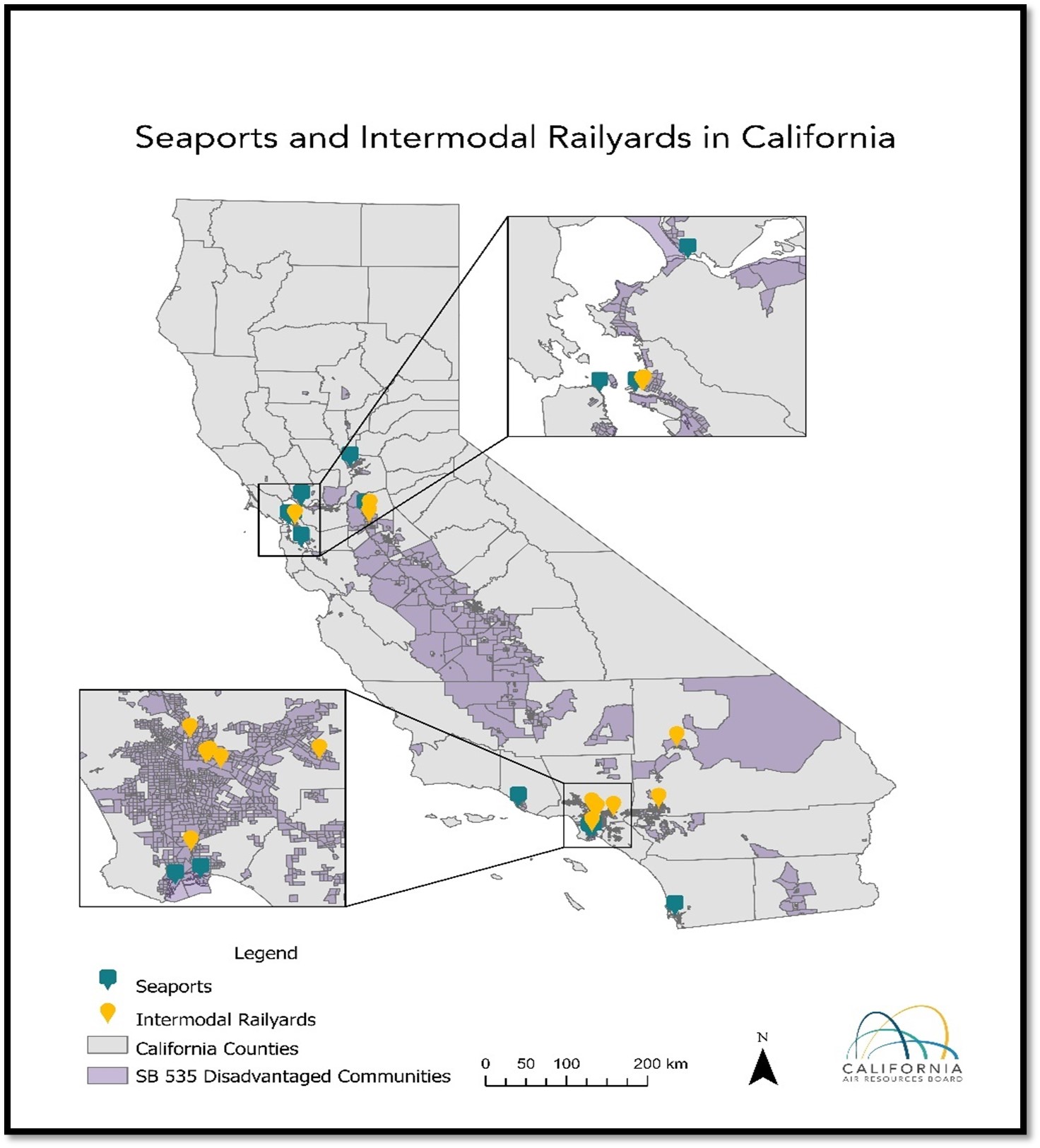 Drayage Seaports and Railyards | California Air Resources Board